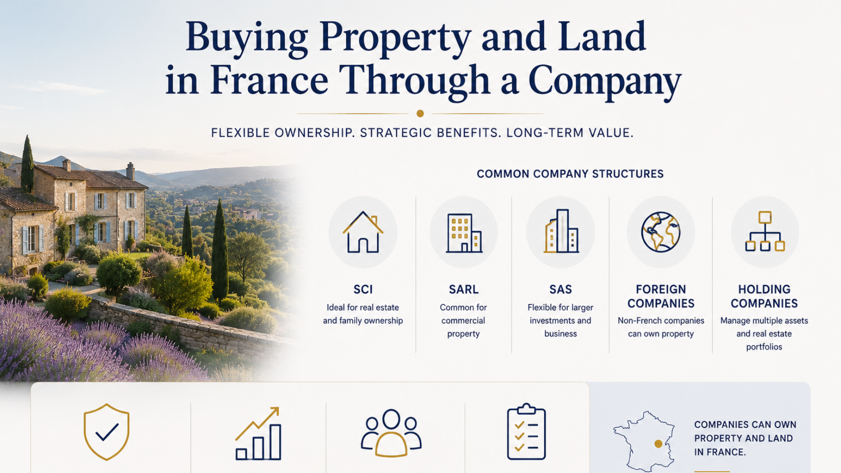 Buying Property in France Through a Company